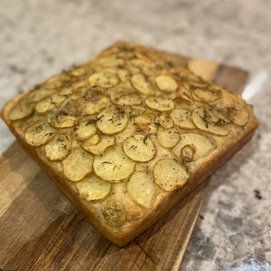 Crispy Potato Focaccia - Northern Woods Farm
